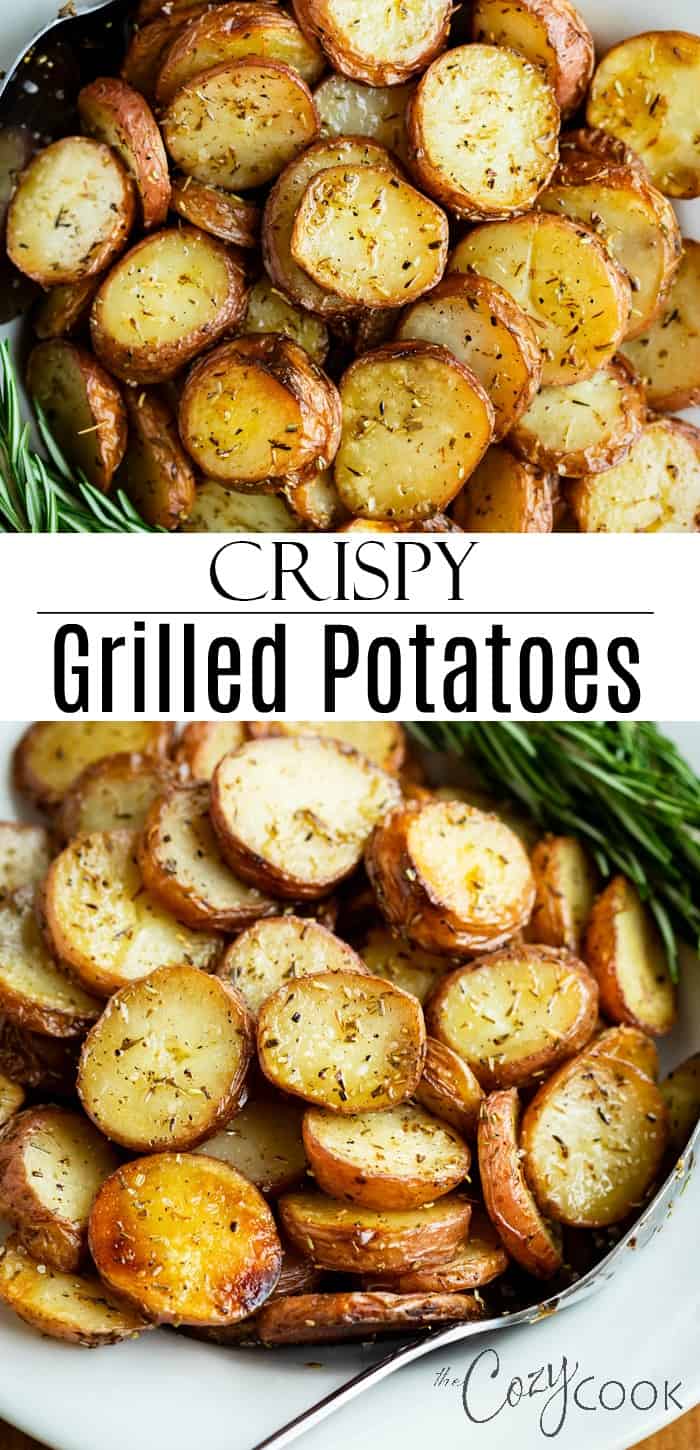 Grilled Potatoes - The Cozy Cook