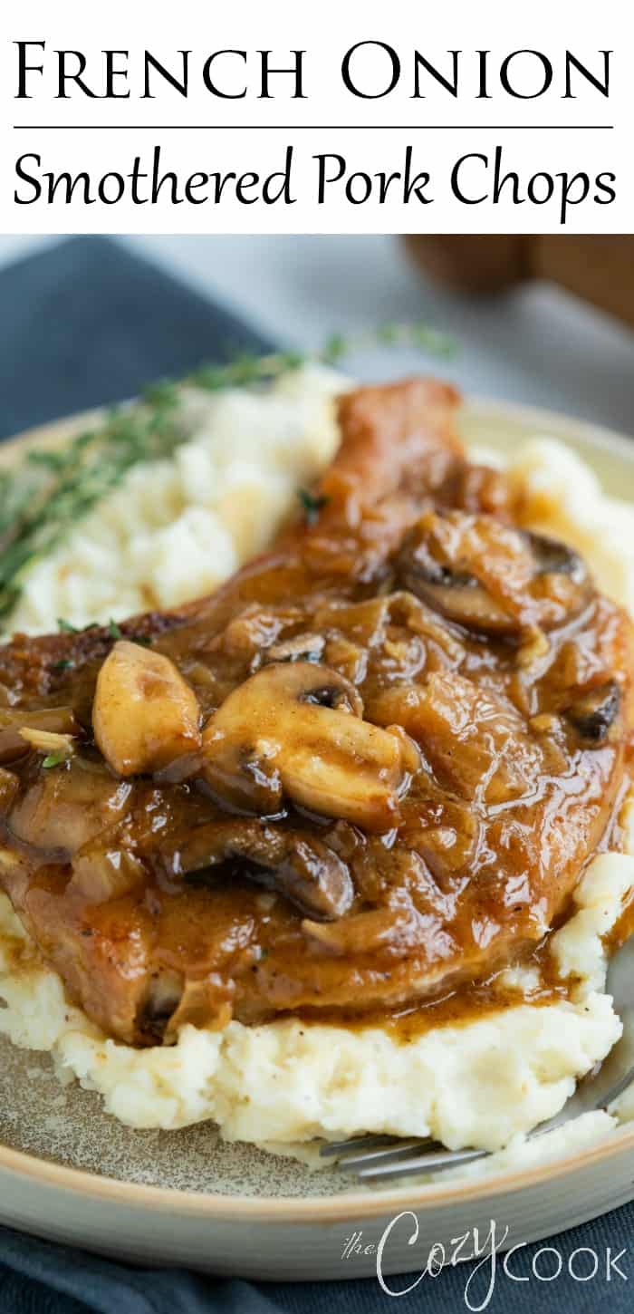 French Onion Pork Chops - The Cozy Cook