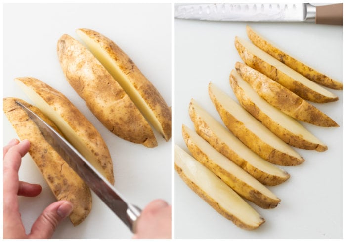 Potato Wedges (Baked or Air Fried!) - The Cozy Cook