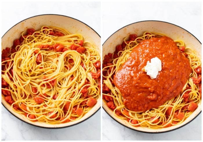 One Pot Spaghetti - The Cozy Cook