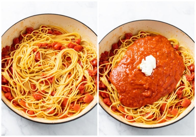 One Pot Spaghetti - The Cozy Cook