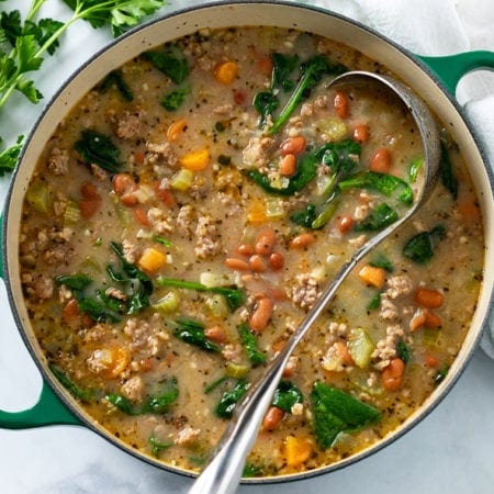 Pinto Bean Soup - The Cozy Cook