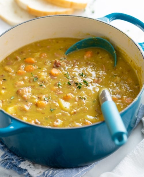 Split Pea Soup - The Cozy Cook