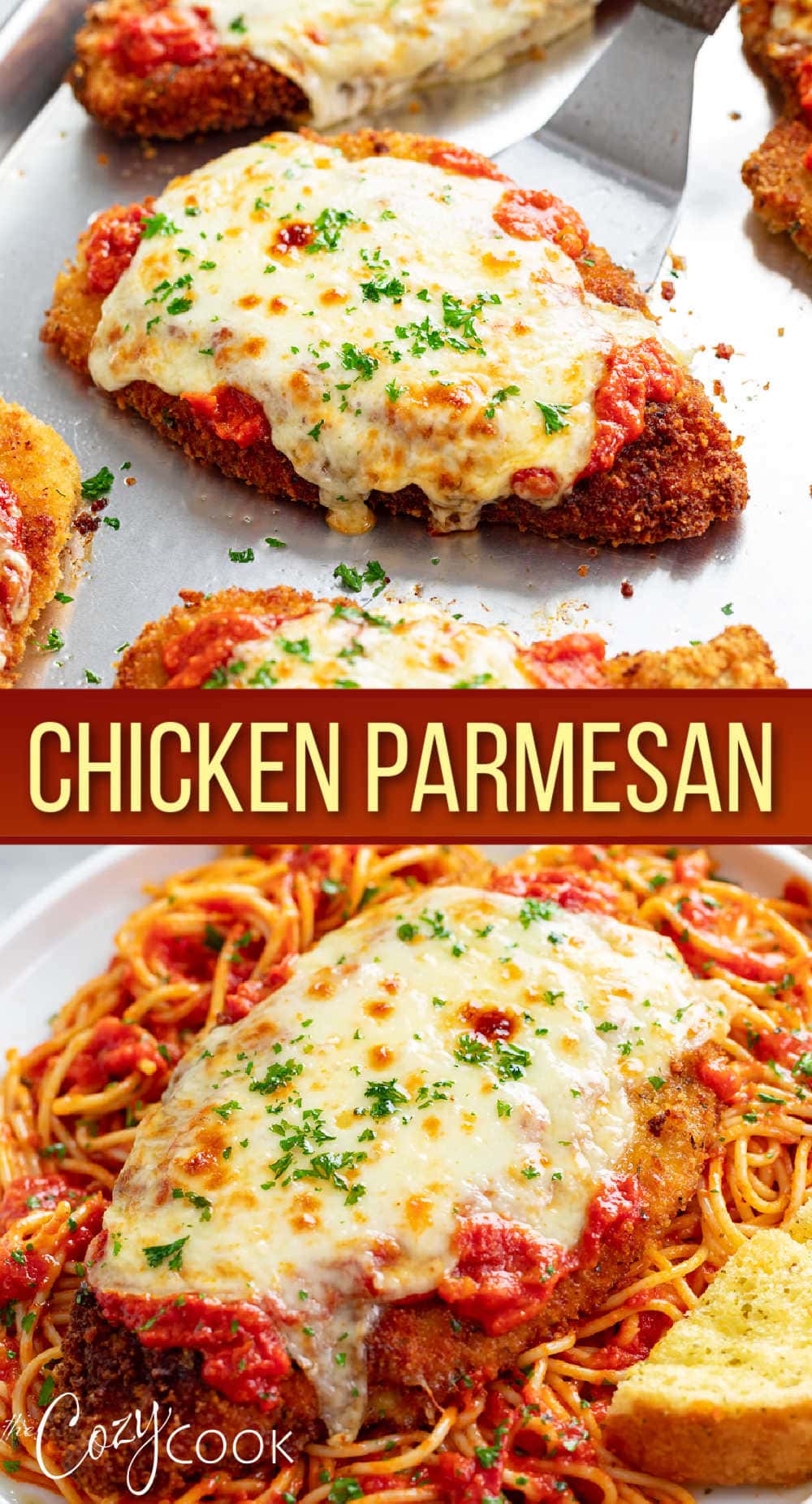 Chicken Parmesan Recipe - The Cozy Cook