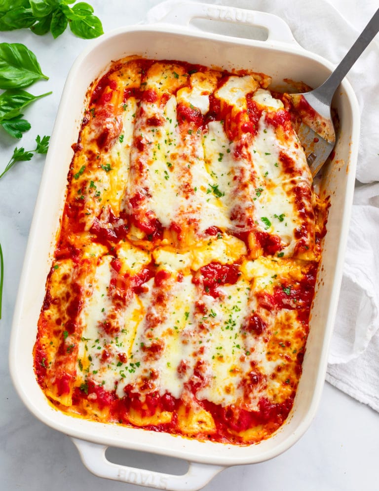 Manicotti - The Cozy Cook