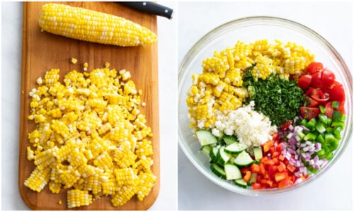 Corn Salad - The Cozy Cook