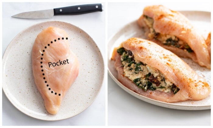 Stuffed Chicken Breast - The Cozy Cook