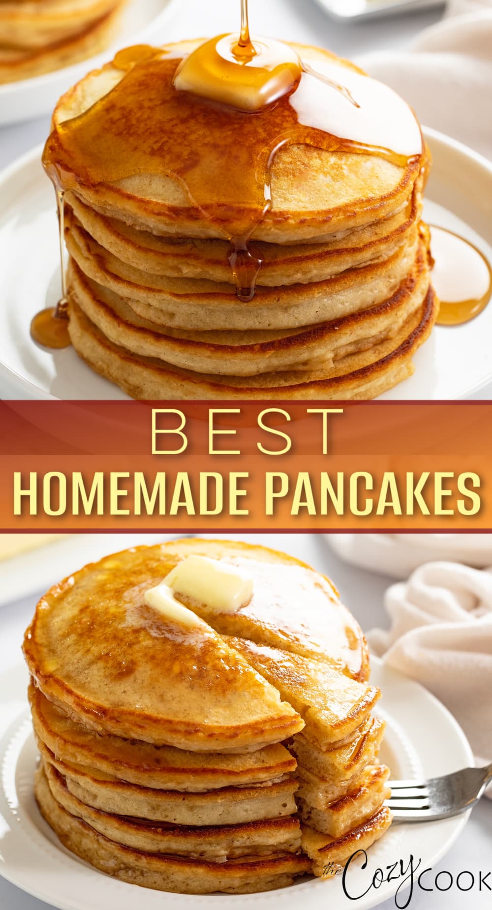 BEST Homemade Pancakes - The Cozy Cook