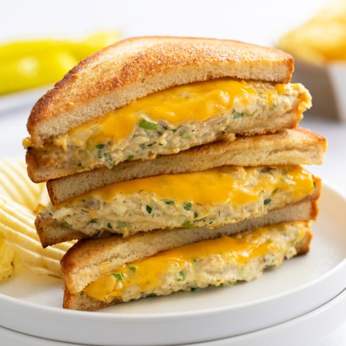 Tuna Melt Recipe - The Cozy Cook