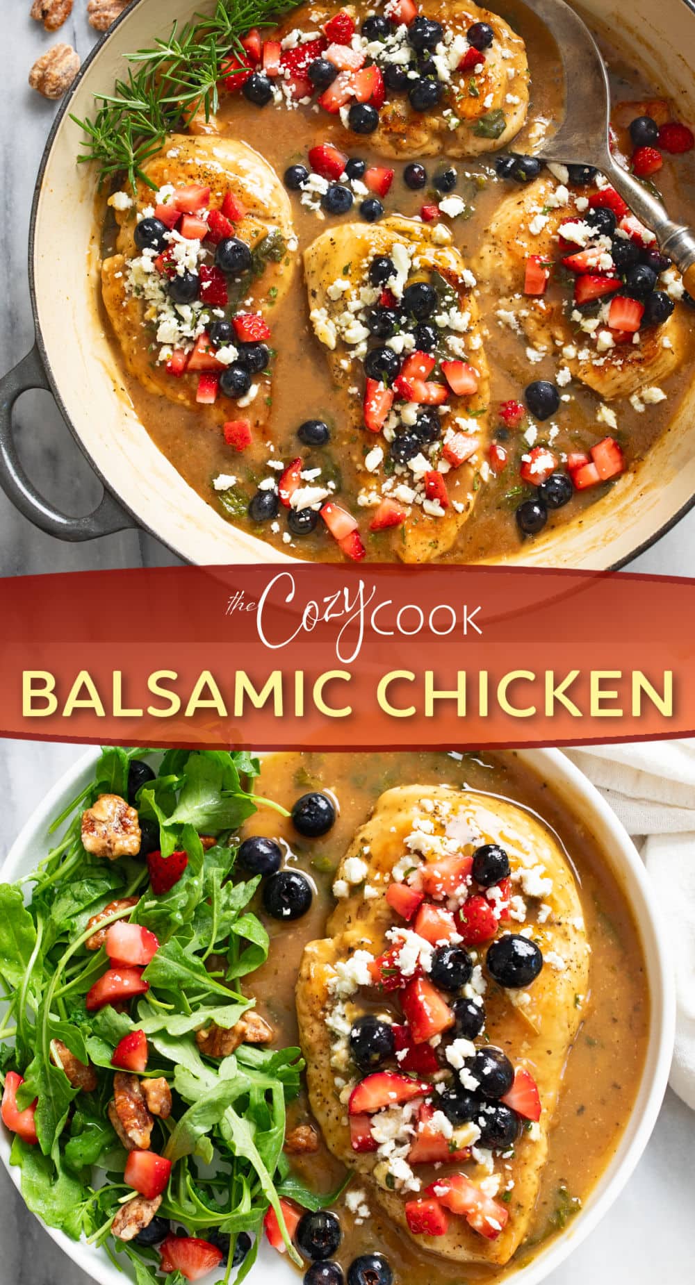 Balsamic Chicken - The Cozy Cook