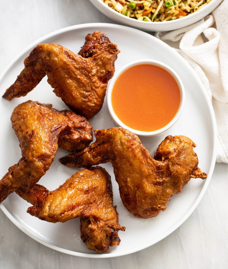 Fried Chicken Wings (Chinese Style!) - The Cozy Cook