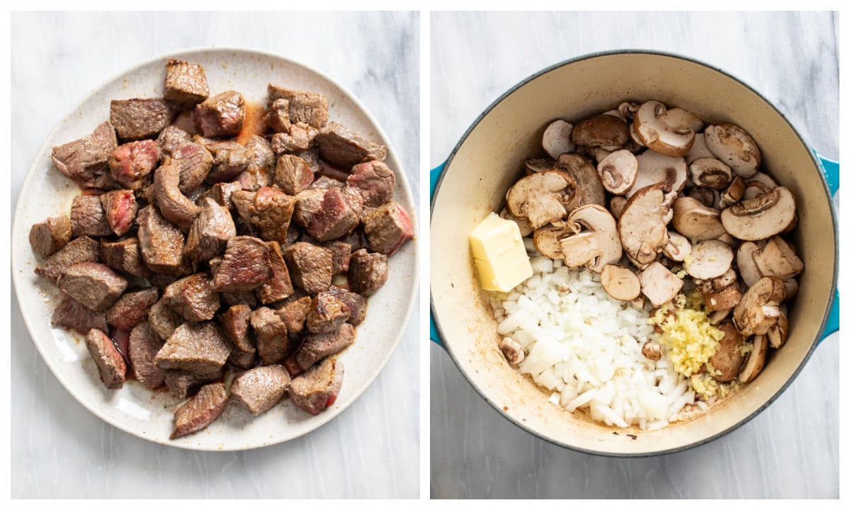 Beef Stroganoff Soup - The Cozy Cook